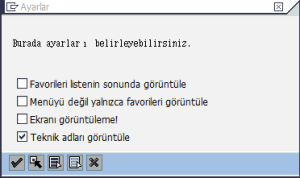 #1 İşlem Kodlarının teknik adlarını görüntüleme | SAPist